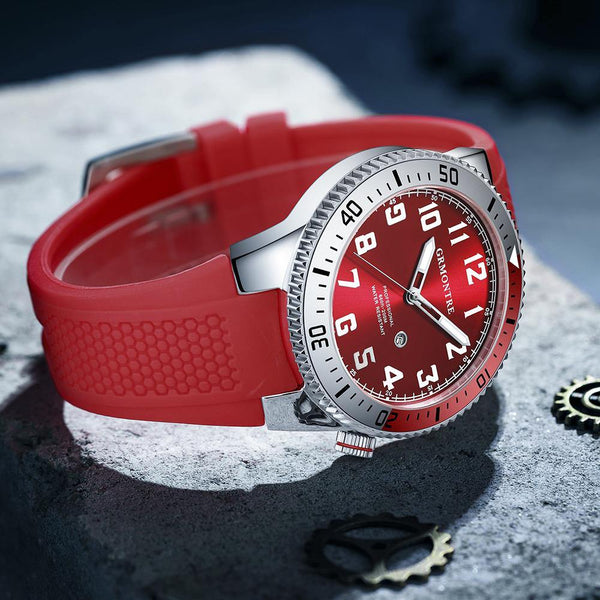 Red Quartz Dive Watch | Men Diving Watches Under 100 | Grmontre ...