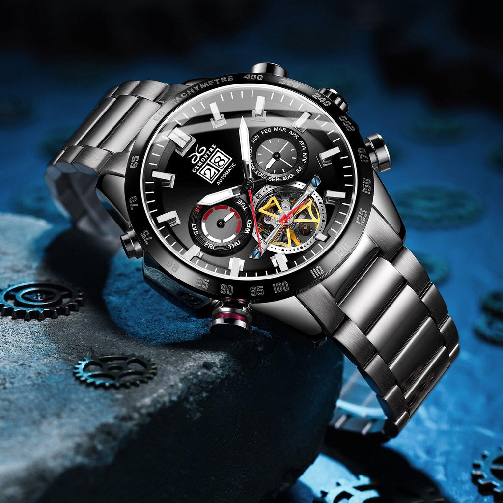 Automatic Self Wind Watches-Mens Tourbillon Watches-Grmontre – Grmontre ...